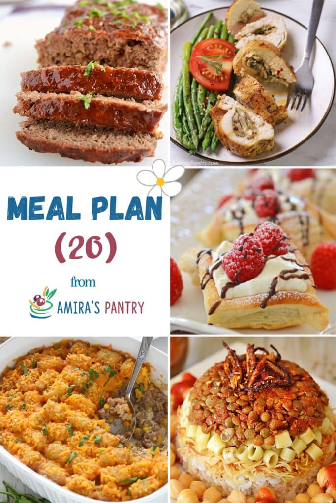 Meal Plan (20) - Amira's Pantry
