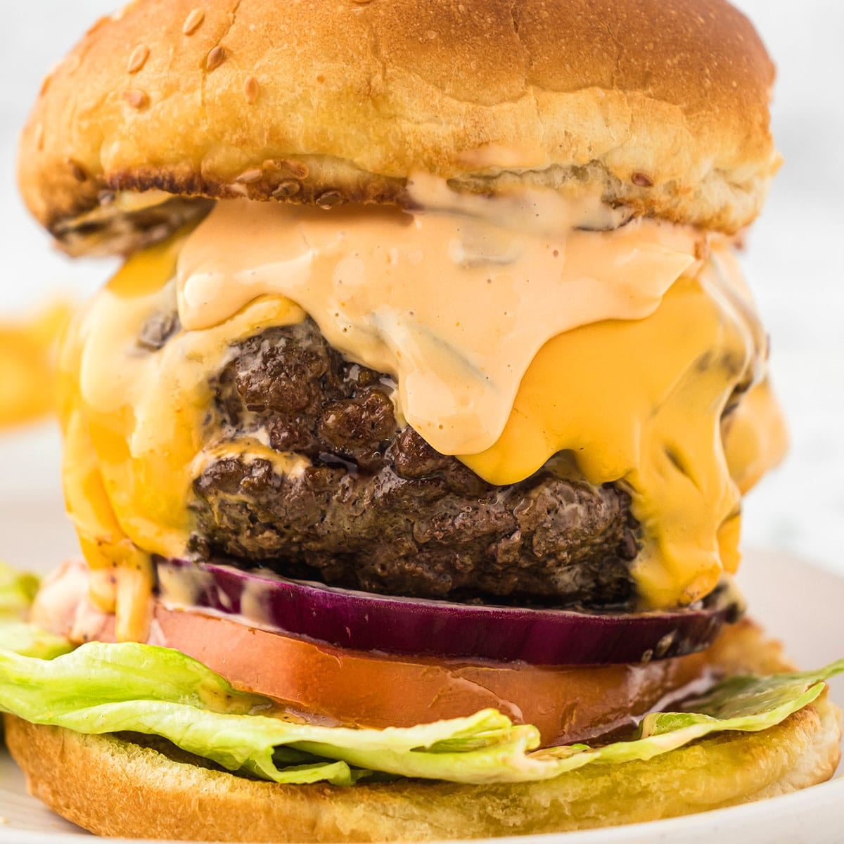 Big Juicy Burger - Amira's Pantry