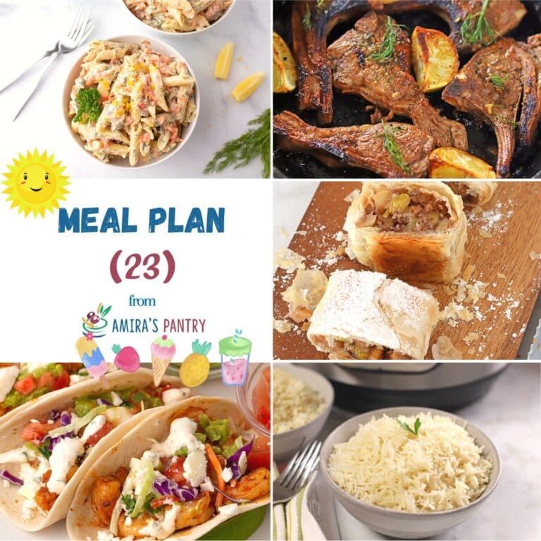 Meal Plan (3) - Amira's Pantry