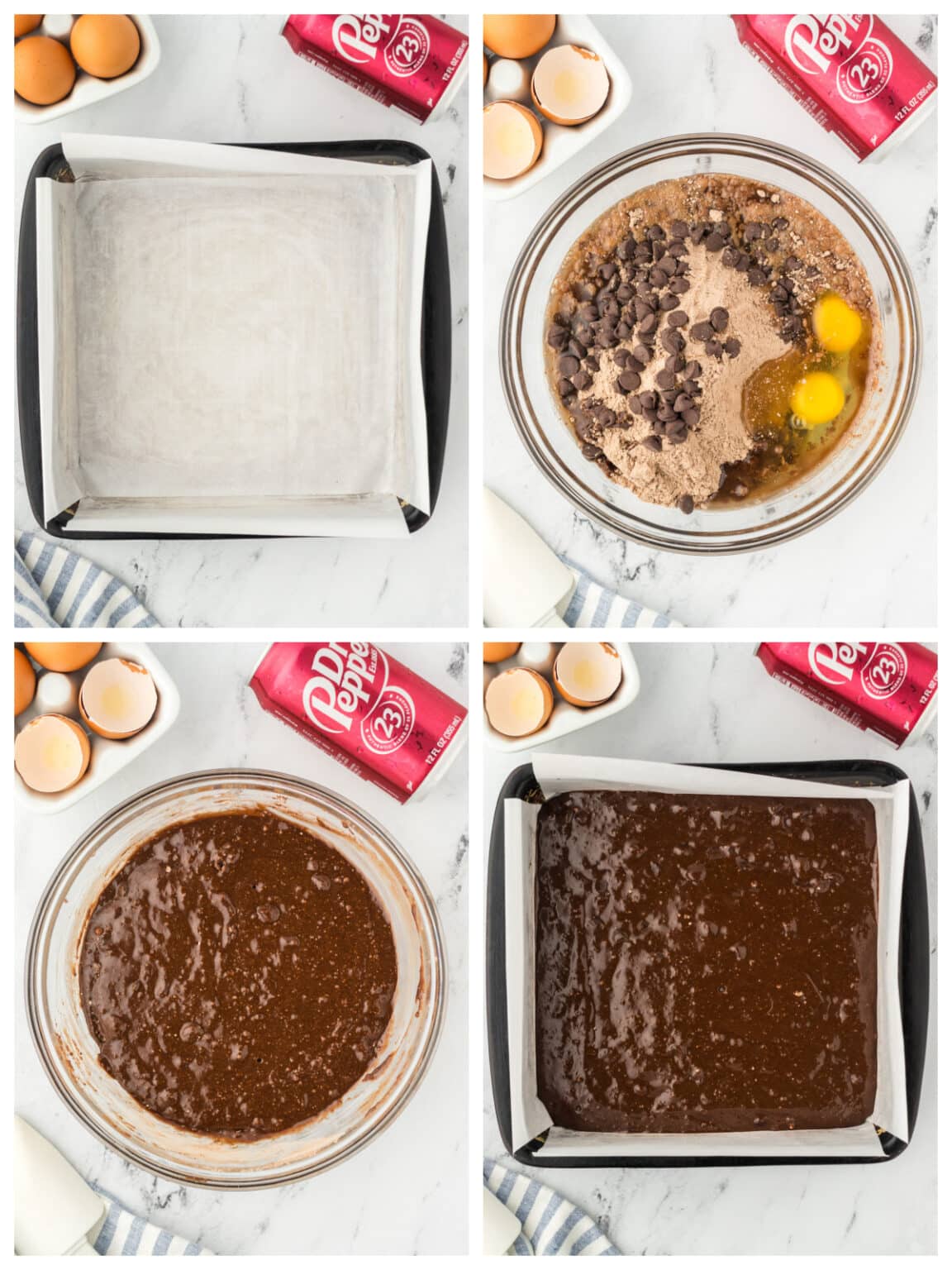 Easy Dr Pepper Brownies Recipe (With Brownie Mix) - Amira's Pantry
