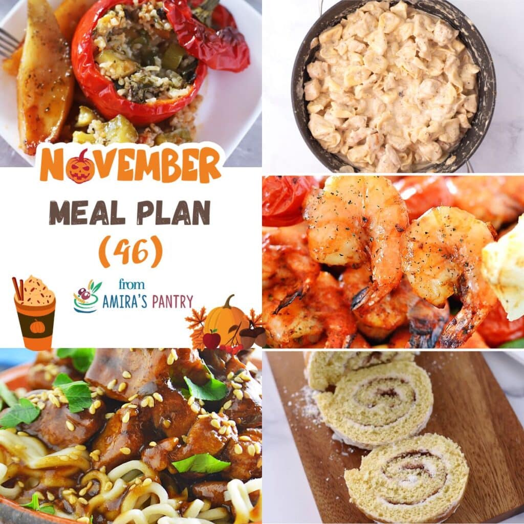 Free Weekly Family Meal Plans - Amira's Pantry