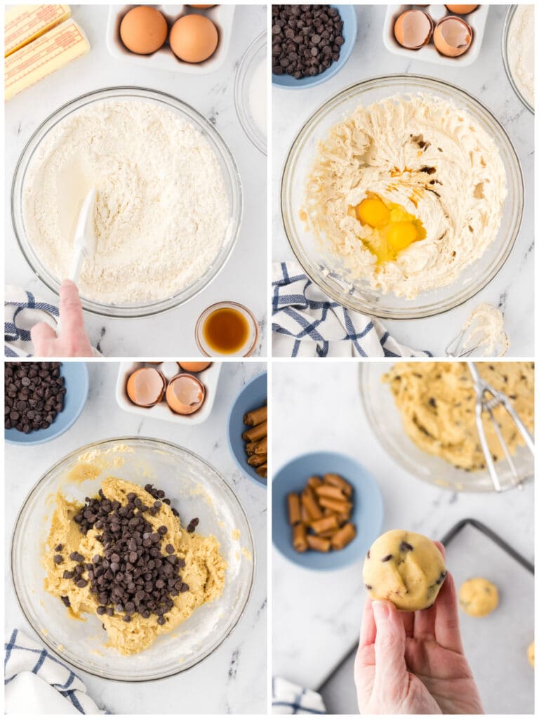 Best Chewy Caramel Chocolate Chip Cookies Recipe - Amira's Pantry