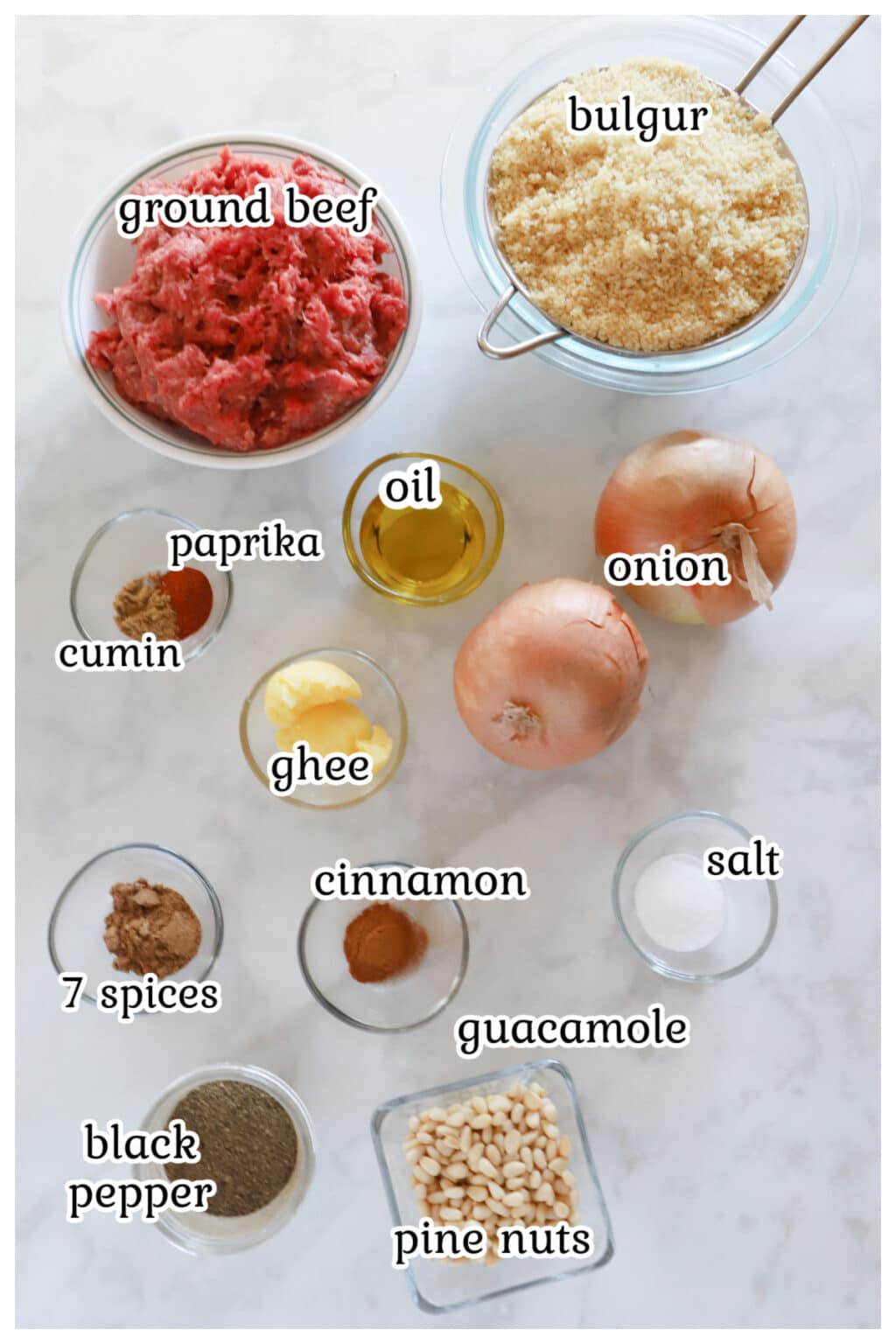 Baked Kibbeh Recipe (Kibbe bil sanieh) - Amira's Pantry