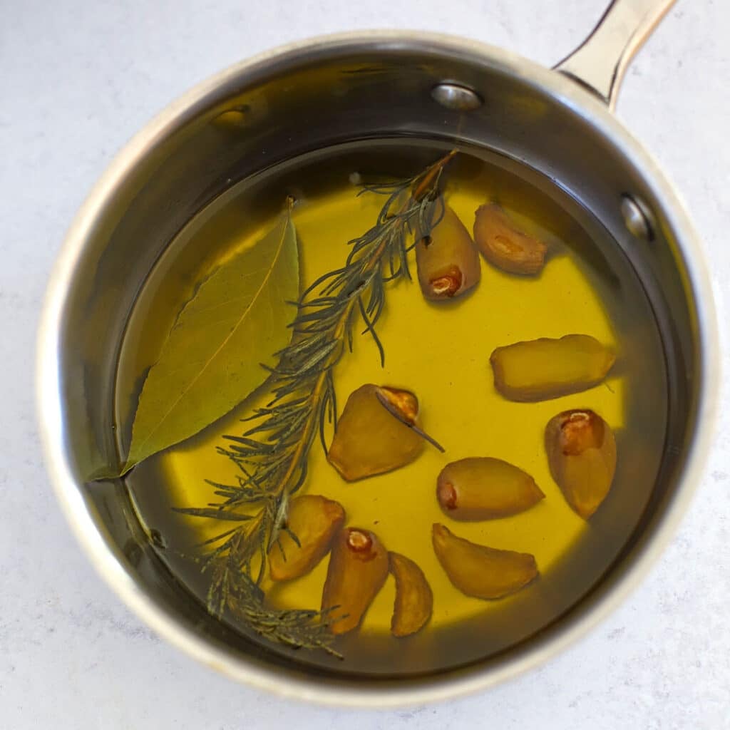 Easy Rosemary Garlic Butter (with Fresh Herbs) - Amira's Pantry