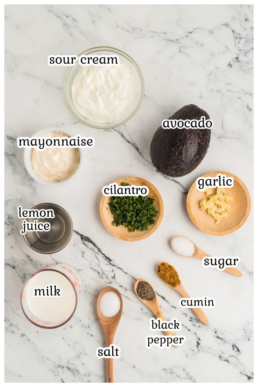 Homemade Avocado Ranch Salad Dressing (Creamy Recipe) - Amira's Pantry