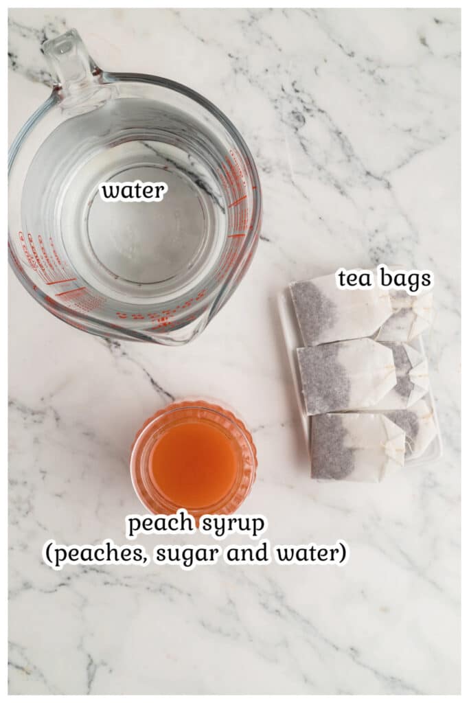 Homemade Peach Iced Tea Recipe (Refreshing Drink) - Amira's Pantry