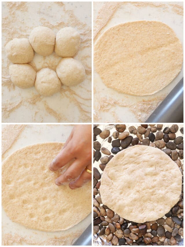 Taboon Recipe(Traditional Palestinian Flatbread) - Amira's Pantry