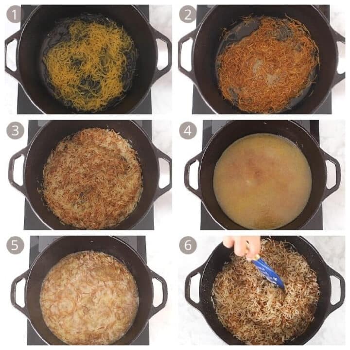 Lebanese Rice (Middle Eastern Rice with Vermicelli) - Amira's Pantry