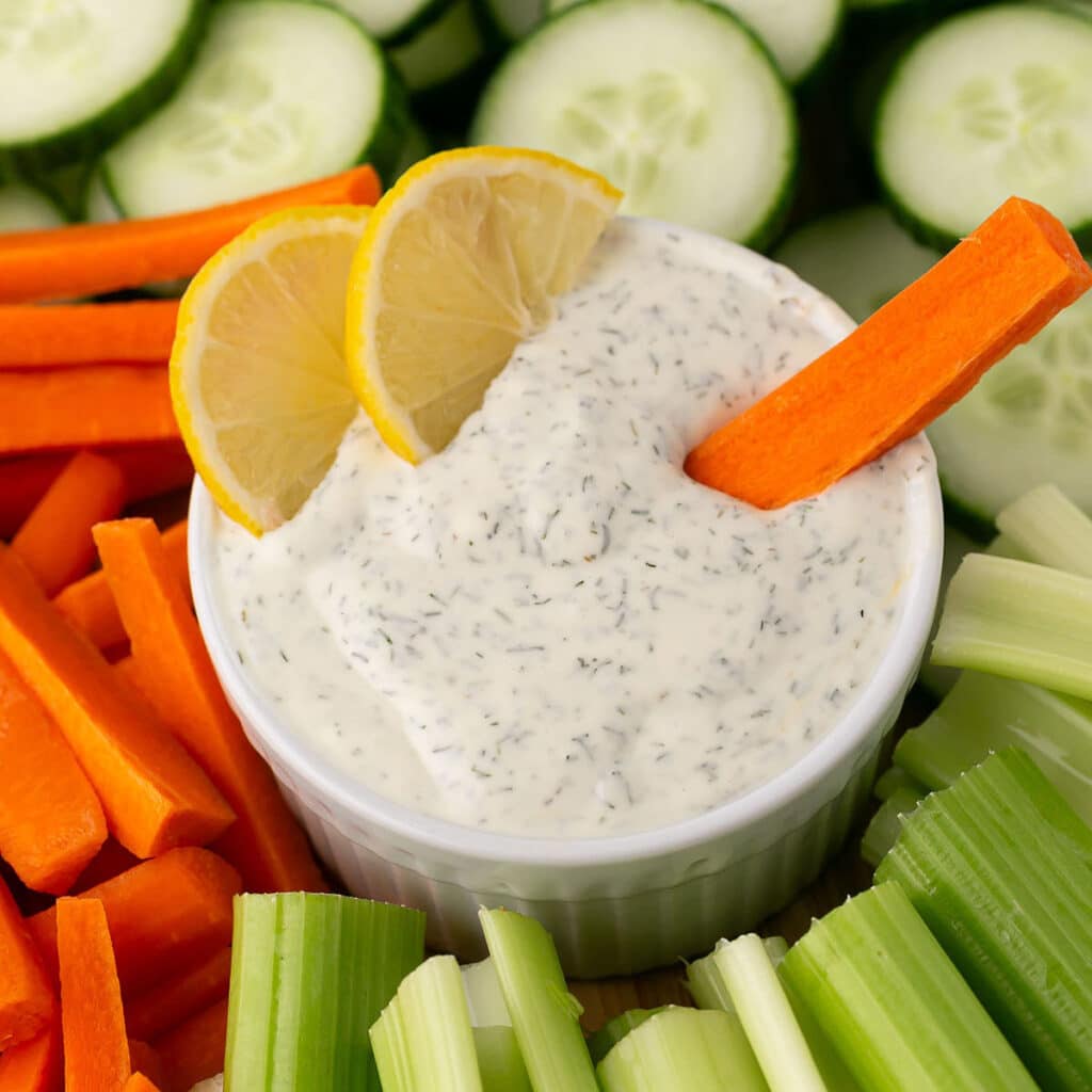 Greek Yogurt Salad Dressing (Healthy & Creamy) - Amira's Pantry