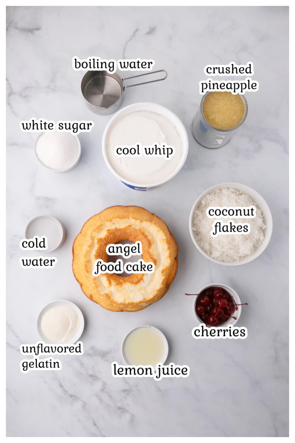 Old Fashioned Snowball Cake (No Bake, Easy Recipe) - Amira's Pantry