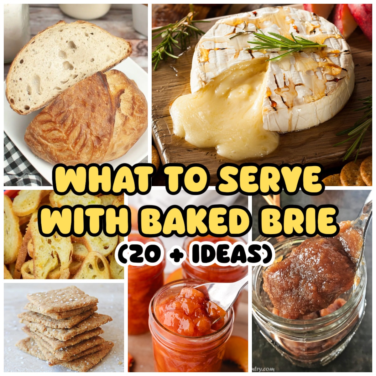 What to Serve with Baked Brie (20 Pairing Ideas) - Amira's Pantry