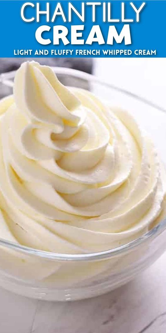 Chantilly Cream (French Whipped Cream Recipe) - Amira's Pantry
