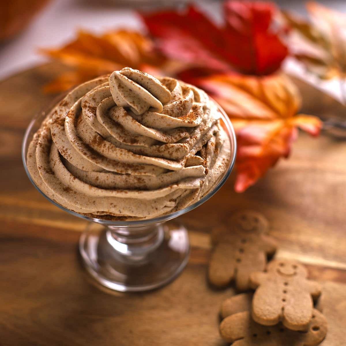 Homemade Pumpkin Whipped Cream (For Dessert Topping) - Amira's Pantry