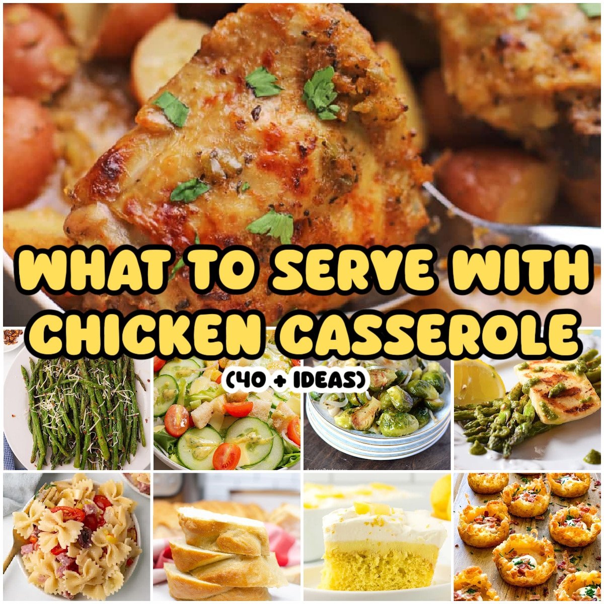 What to Serve with Chicken Casserole (40+ Best Sides) - Amira's Pantry