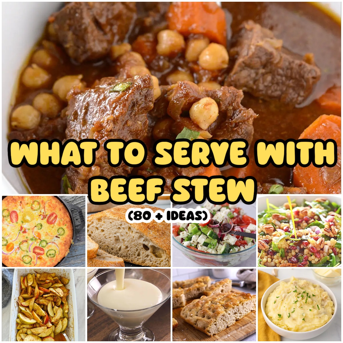 What to Serve with Beef Stew (101 Ideas) - Amira's Pantry