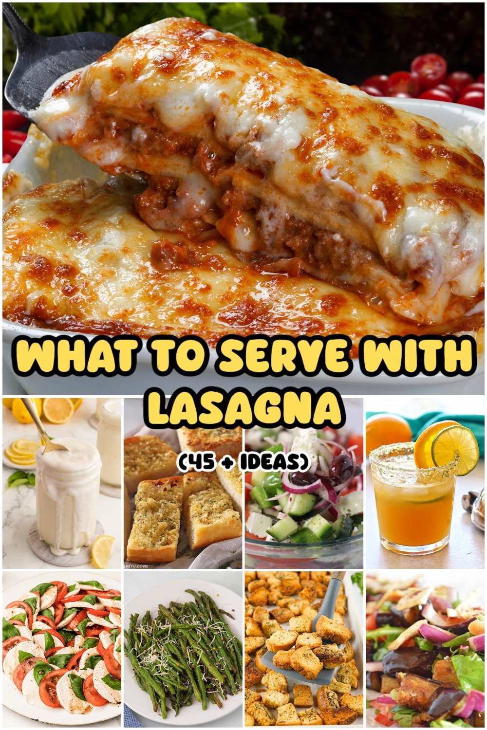 Lasagna Side Dishes (What to Serve with Lasagna) - Amira's Pantry