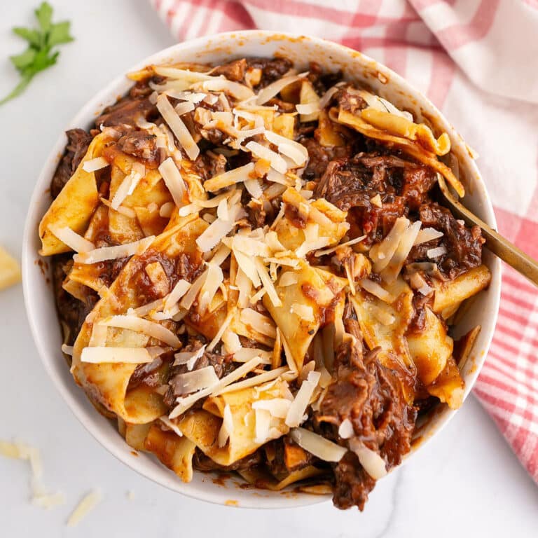 Beef Short Rib Ragu (Best Slowly Braised) - Amira's Pantry