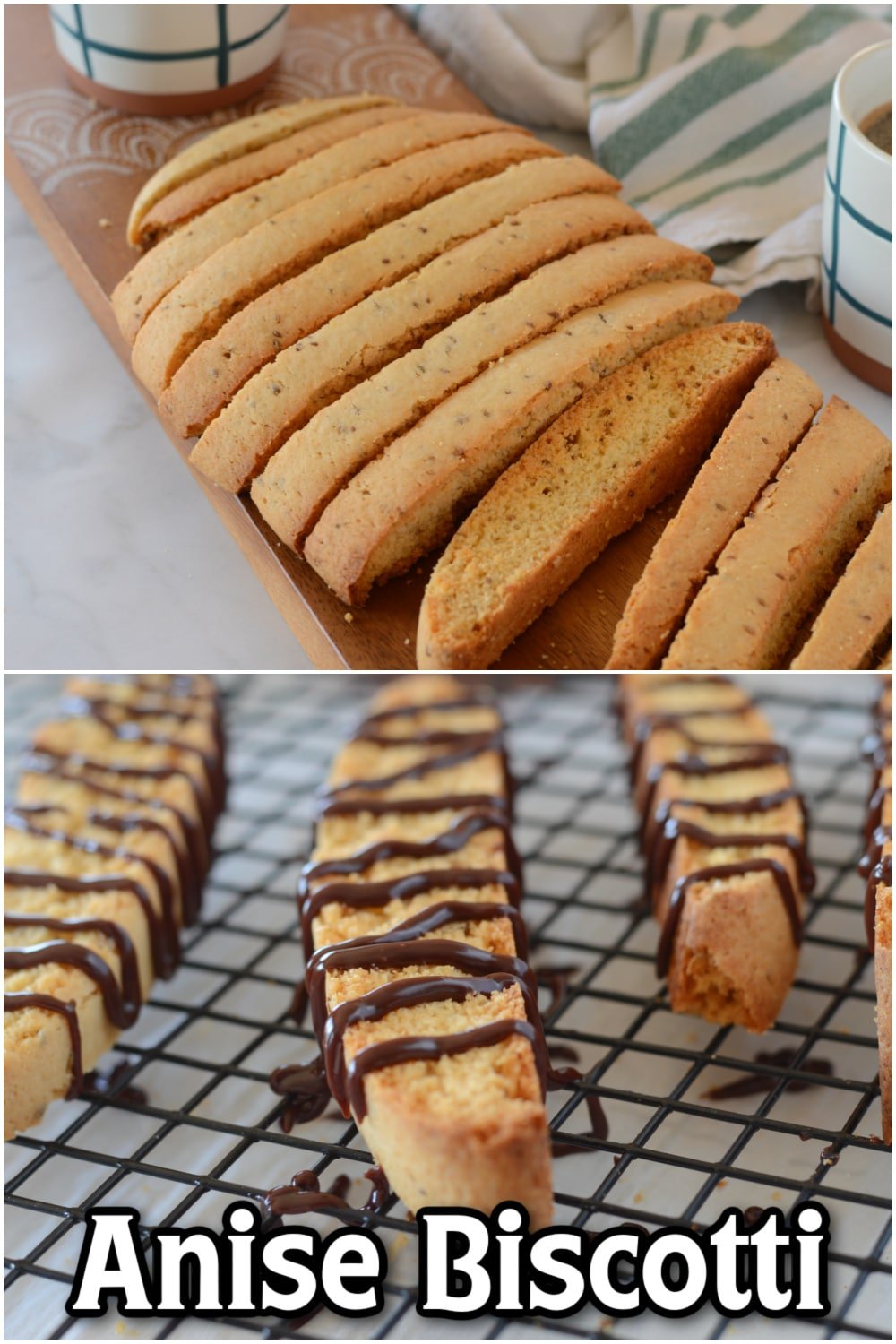 Italian Anise Biscotti Recipe - Amira's Pantry