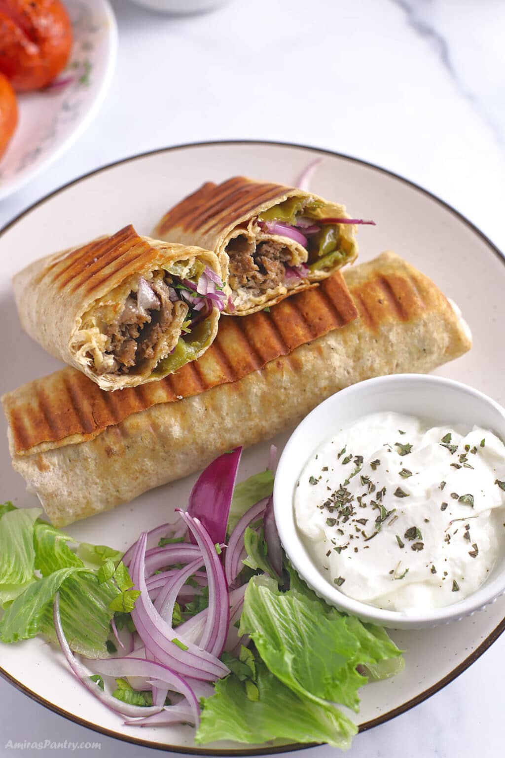 Doner Kebab at Home (No Spit, No Fail) - Amira's Pantry